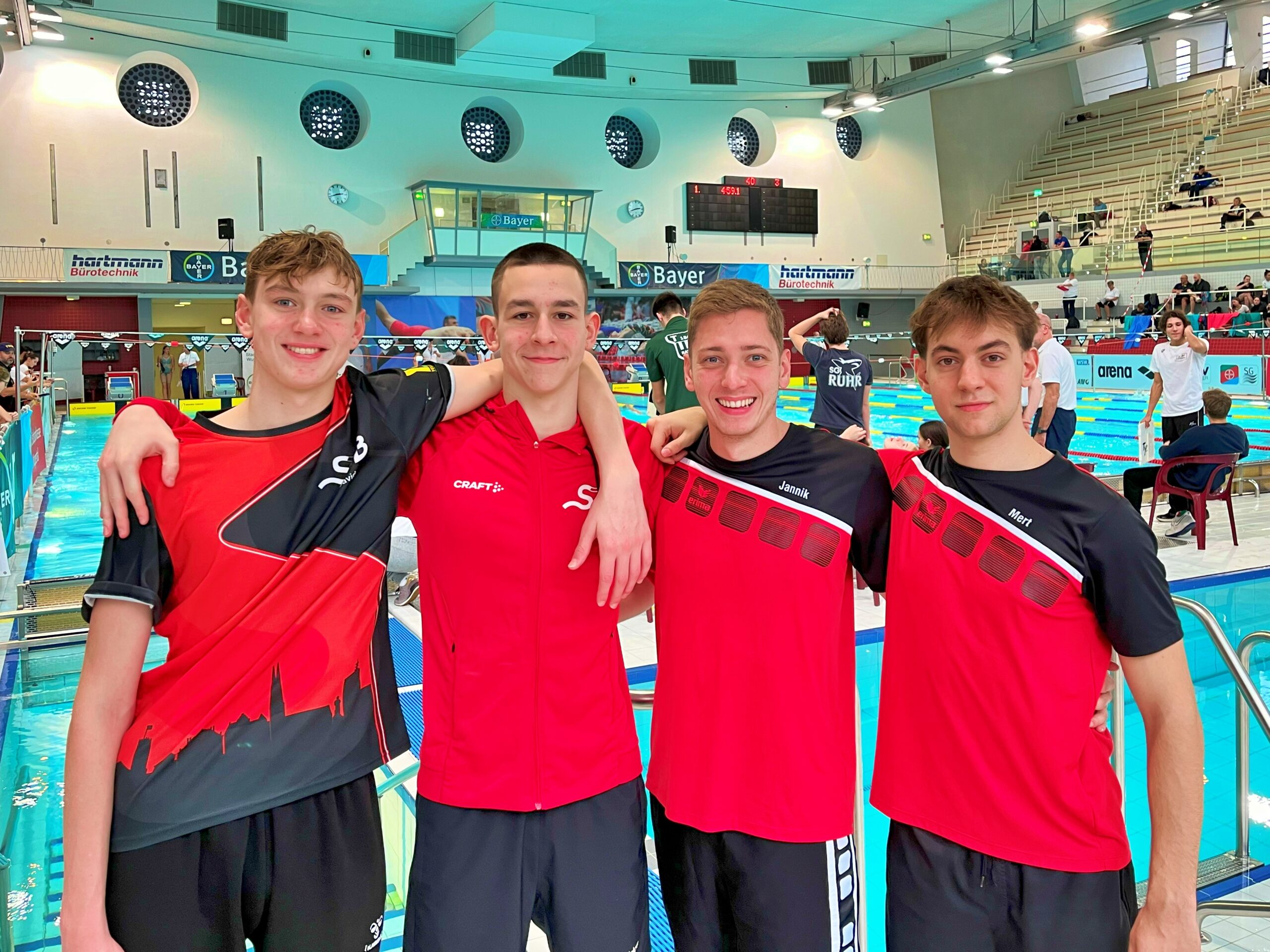 Rekordregen bei den NRW Kurzbahn – Schwimmteam Bielefeld
