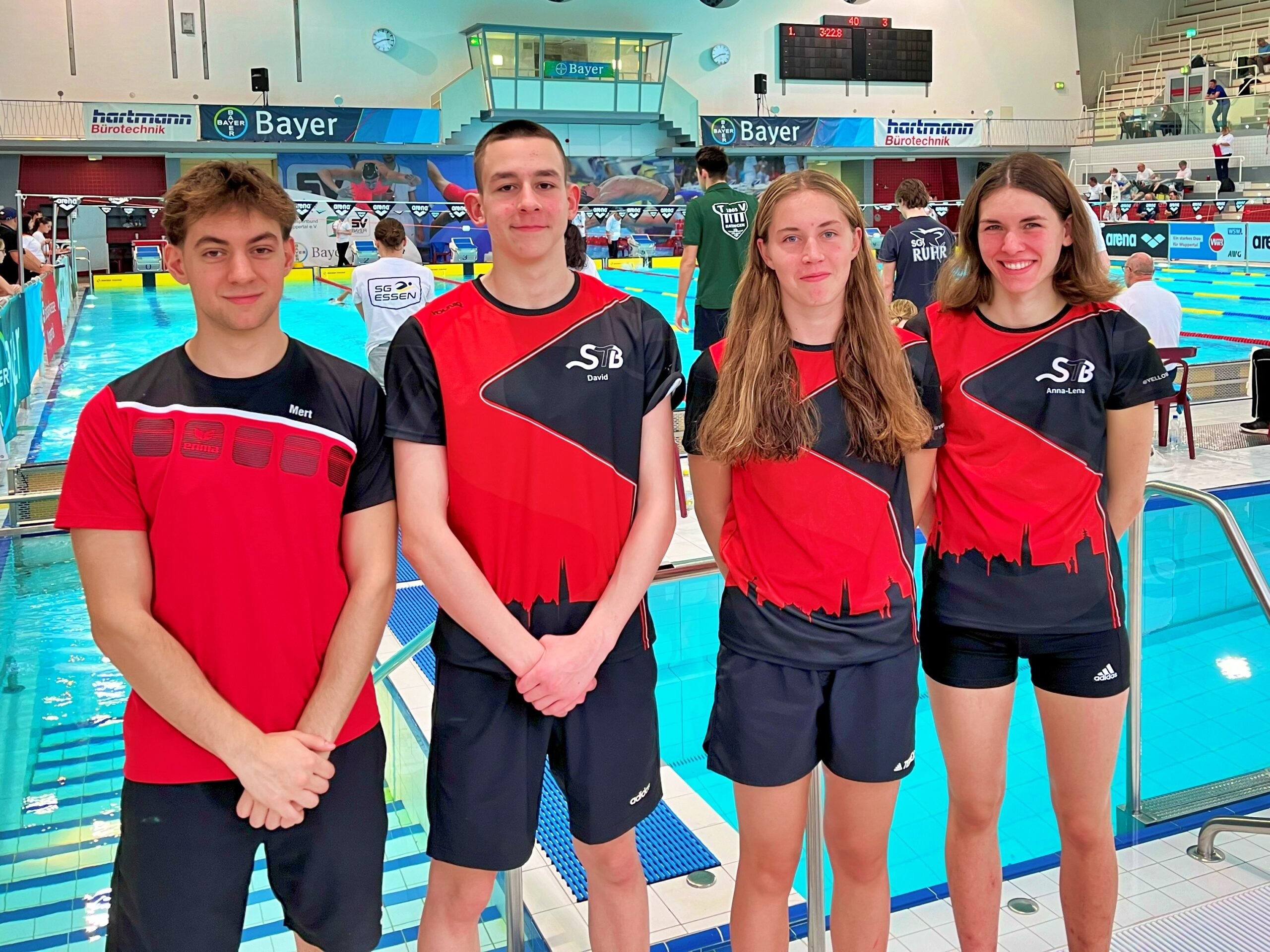Rekordregen bei den NRW Kurzbahn – Schwimmteam Bielefeld