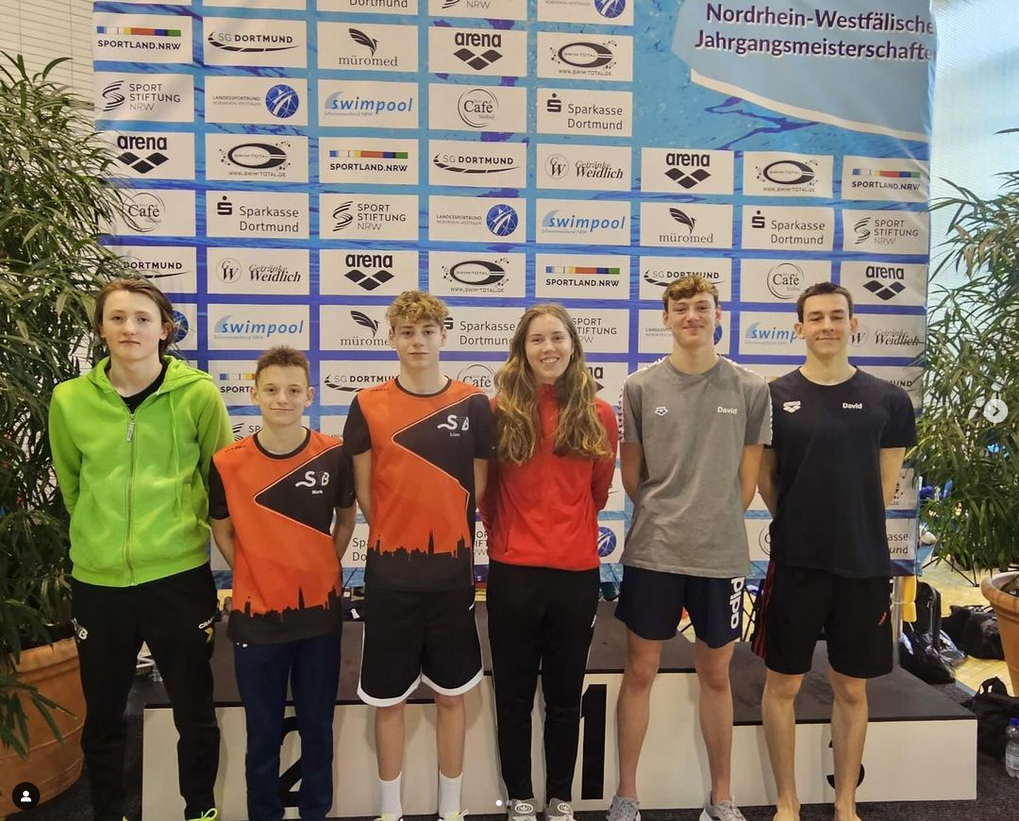 NRW-Jahrgangsmeisterschaften – Schwimmteam Bielefeld